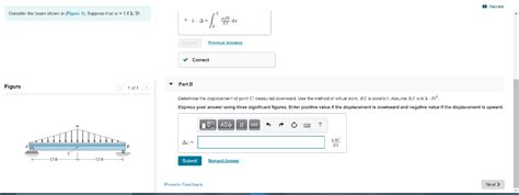 Solved Determine The Displacement Of Point C Chegg