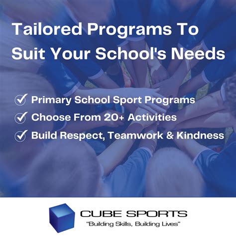 Cube Sports On Linkedin Primary Schools