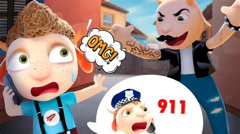 놀이터의 낯선 사람😵👮‍♂️😣 따라당할 때 행동하는 방법😵👮‍♂️😣 동요 및 동요 Youtube