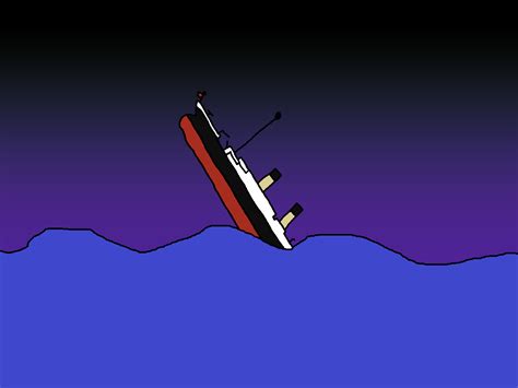 Rms Titanic Sinking By Foxfanarts On Deviantart