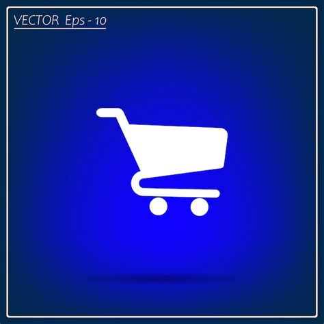 Premium Vector Flat Icons For Web And Mobile Applications Shoping Cart Icon