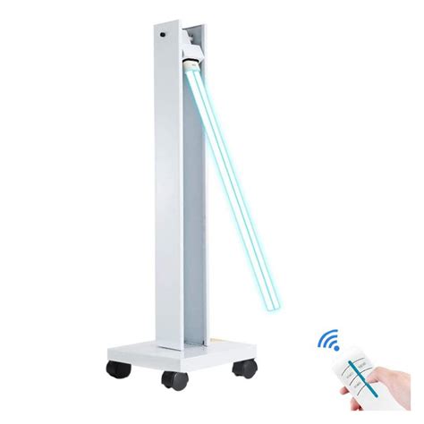 Bactericidal Lamp UVC 150W Portable With Mobile Arm Timer And Remote Control Surface
