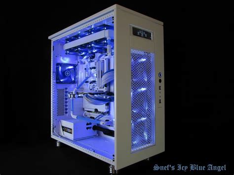 Icy Blue Angel Ii Moddeur Snefs Custom Gaming Computer Computer