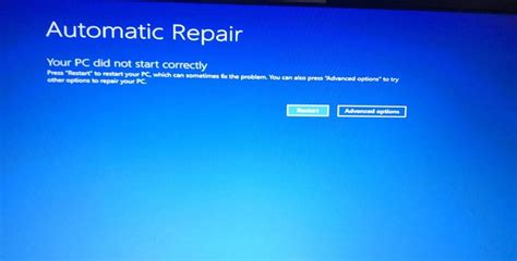 Automatic Repair Loop What To Do R Windowshelp