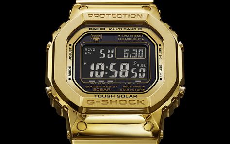 New Gold Casio Watches G Shock In 18k Gold For 69500