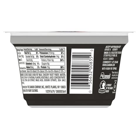 Oikos Triple Zero Plain Yogurt Nutrition Facts At Ariel Sipes Blog