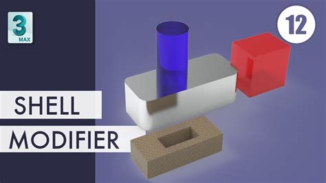Shell Modifier In 3ds Max Youtube