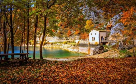 Autumn Cottage Wallpapers Top Free Autumn Cottage Backgrounds