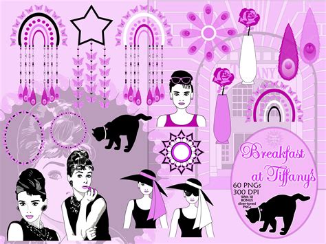 Breakfast At Tiffanys Clipart Images Audrey Hepburn Clipart Holly
