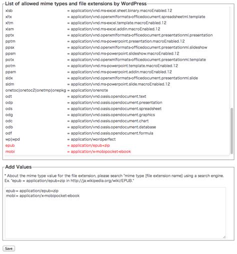 Wp Add Mime Types Wordpress Plugin