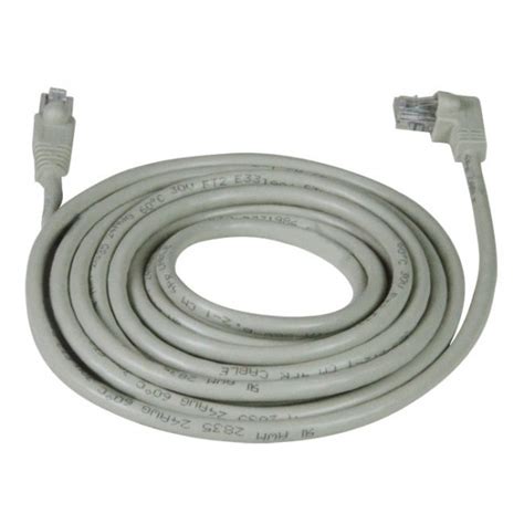 CAT Degree Left Angle To Straight RJ Network Patch Cords