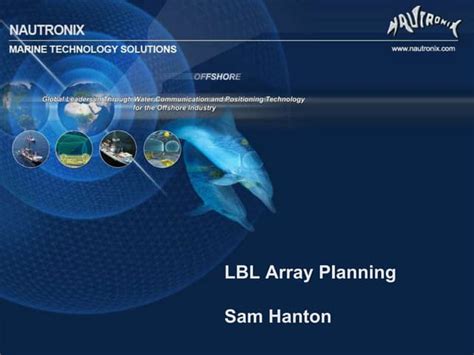 Lbl Array Planning Pptx
