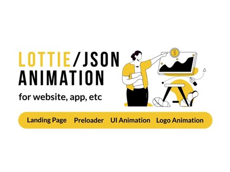 Lottie Json Svg  Loop Animated Web And App In 24 Hour Upwork