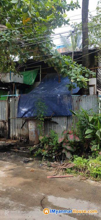 တောင်ဥက္ကလာပမြို့နယ် သုမင်္ဂလာလမ်းမကြီးကျောကပ် နှစ်ထပ်ပျဉ်ထောင်အိမ်ပါ အိမ် နှင့် ြခံ အမြန်ရောင