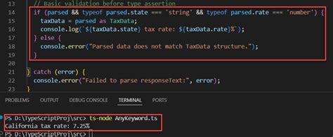 Use Of Any Type In Typescript