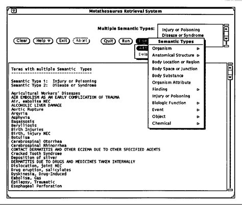Figure 2 From Umls® Knowledge For Biomedical Language Processing Semantic Scholar