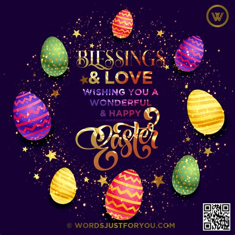 Colorful Easter Eggs  Wishes Original