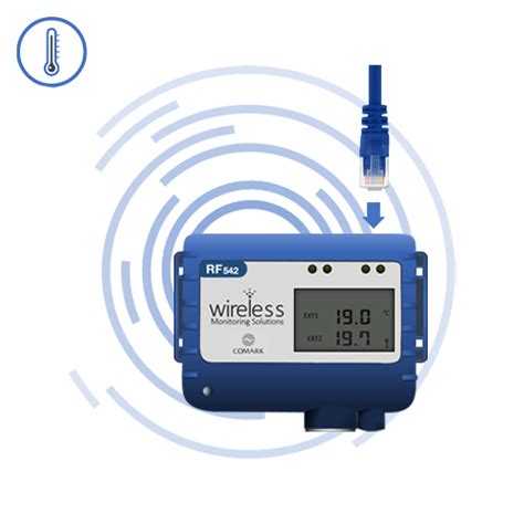 Rf542 Remote Temperature Monitor From Comark Instruments