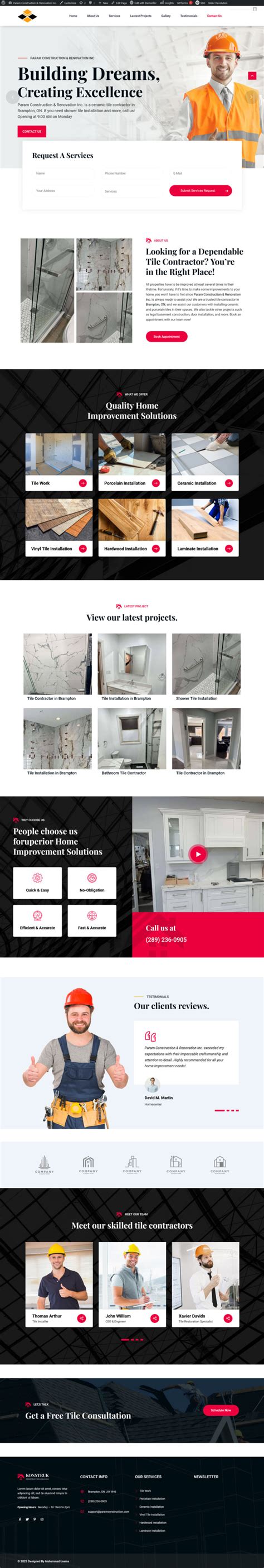 Design Redesign Build Rebuild Clone Edit Fix Or Revamp Wordpress Website By Osamah Dev