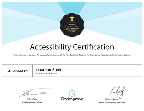 Siteimprove Accessibility Certification Ppt
