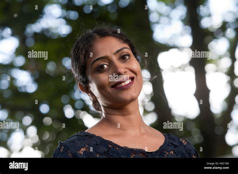 Aarathi Prasad The British Biologist Science Writer And Tv Presenter At The Edinburgh