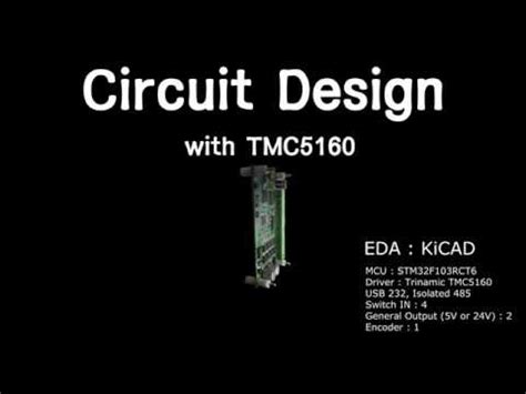 Circuit Design With TMC YouTube