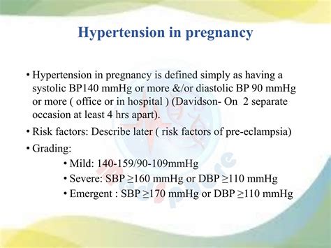 Moins Medical Lecture 3 Htn In Pregnancy 1 Pdf