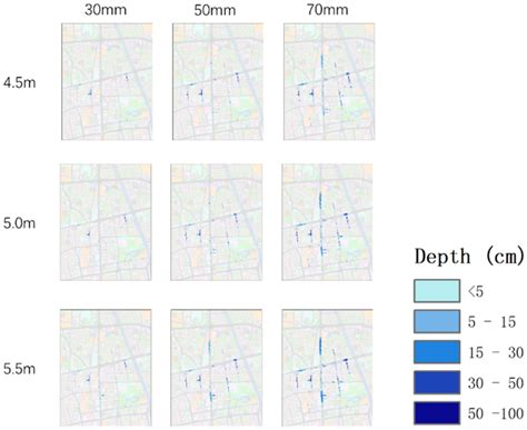 Impact On Waterlogging Simulation Of Different Water Stages Of River
