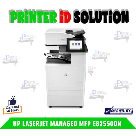Jual Printer Hp Laserjet Managed Mfp E82550dn A3 Mono Jakarta Pusat Printer Id Solution