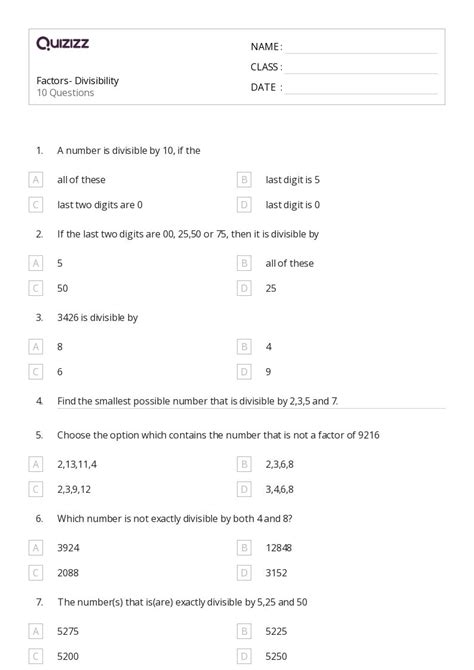 50 Multi Digit Multiplication And The Standard Algorithm Worksheets On Quizizz Free And Printable