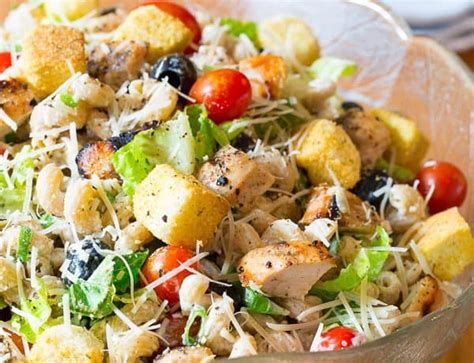 سيزر باستا سلاد وصفات صحية لذيذه