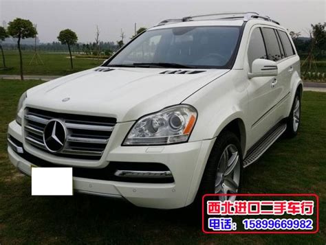 纯11年奔驰gl550白色黑内无匙后冷苹果电视透气座椅全齐顶级配置新车品质黄江二手车行