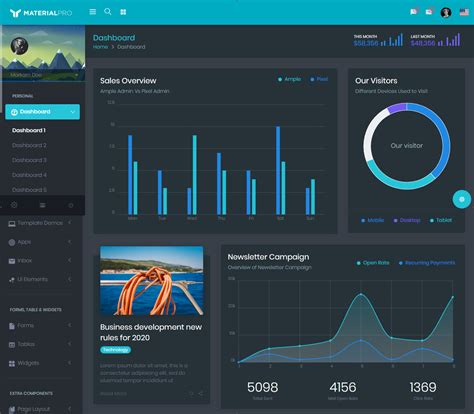 Best ERP Management Dashboard Templates BootstrapDash