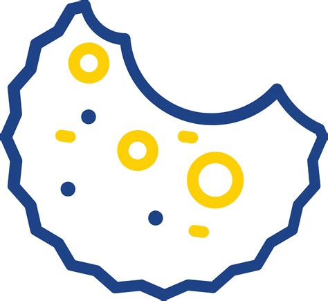 Cookie Bite Vector Icon Design 14914015 Vector Art At Vecteezy