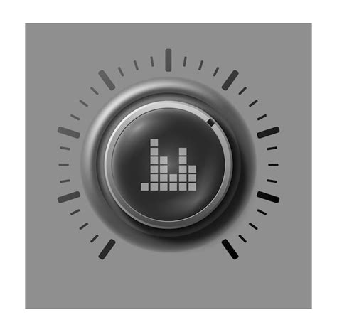 Premium Vector Adjustment Black Dial