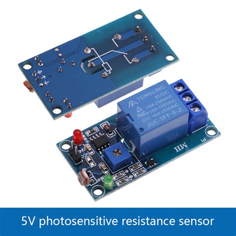 5v 12v Light Photoswitch Sensor Switch Ldr Photoresistor Relay Module
