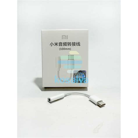Jual Audio Converter Xiaomi Usb C To Jack Mm Converter Audio Usb Type To Jack Mm