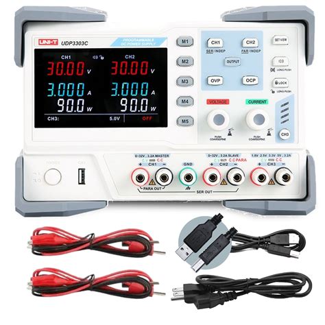 Udp3303c 3ch Classic Series Programmable Linear Dc Power Supply Uni Trend Us