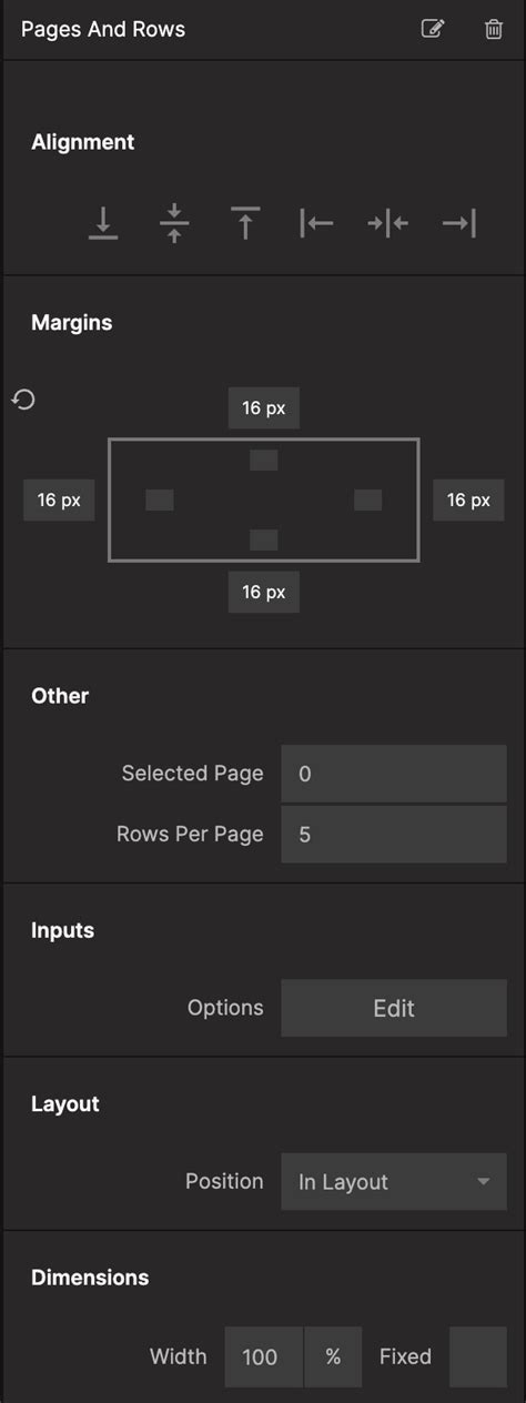 Styling The Table Noodl