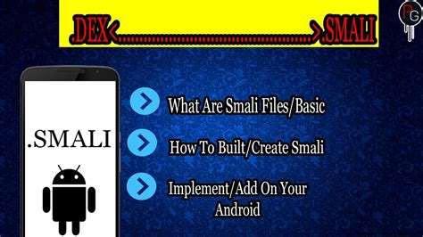 What Is Smalibuiltcreate Smalijava To Smaliandroid Hindi Youtube