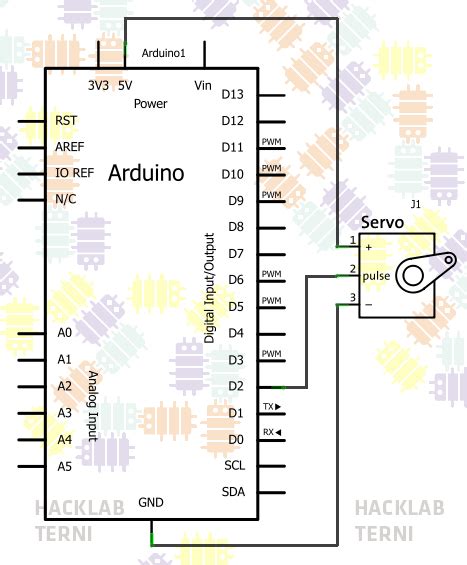 01collegamentoservoarduino Come Si Fa Hacklab Terni