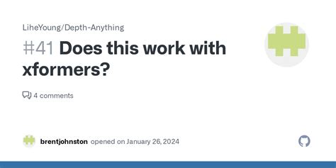 Does This Work With Xformers · Issue 41 · Liheyoungdepth Anything · Github