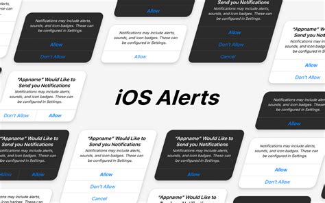 IOS Alerts Figma