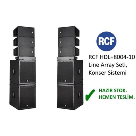 RCF HDL Line Array Sistem Seti Adet Adet HDL