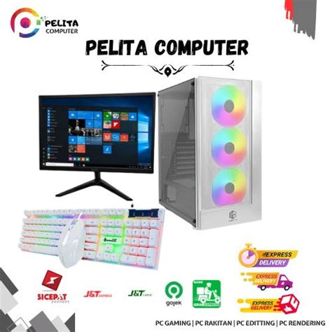 Jual Pc Core I Ddr Gb Ssd Gb Hdd Gb Gen Fulset Rakitan Intel Computer Komputer