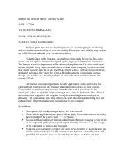 MEMO TO DEPARTMENT SUPERVISORS Docx MEMO TO DEPARTMENT SUPERVISORS DATE 3 27 19 TO