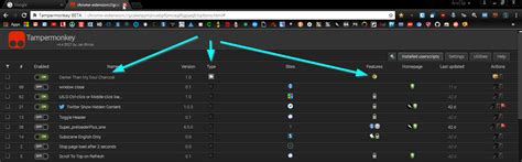 TM Beta Lists Side Loaded Theme In The Script Manager Issue Tampermonkey Tampermonkey