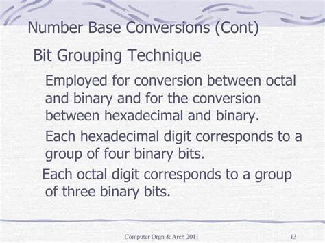Ppt Data Representation Number Systems And Base Conversions