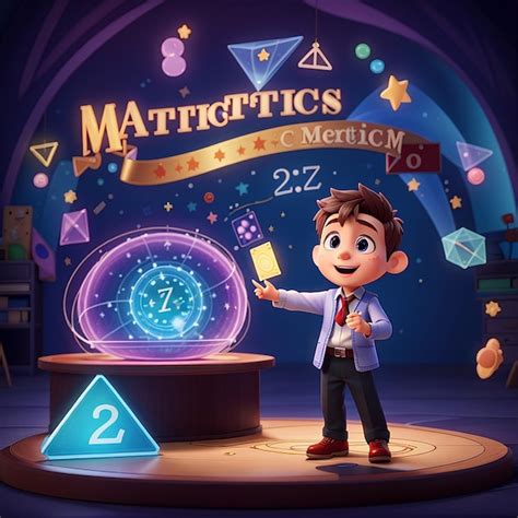 Premium Photo Mathematics Magic Show