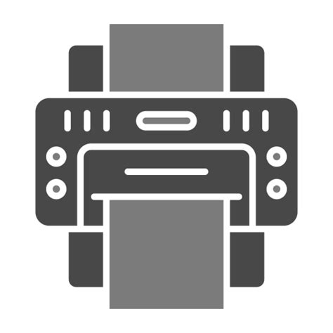 Printer Generic Grey Icon